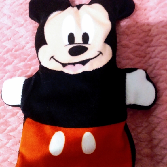 Disney | Toys | Plush Mickey Mouse Hand Puppet | Poshmark